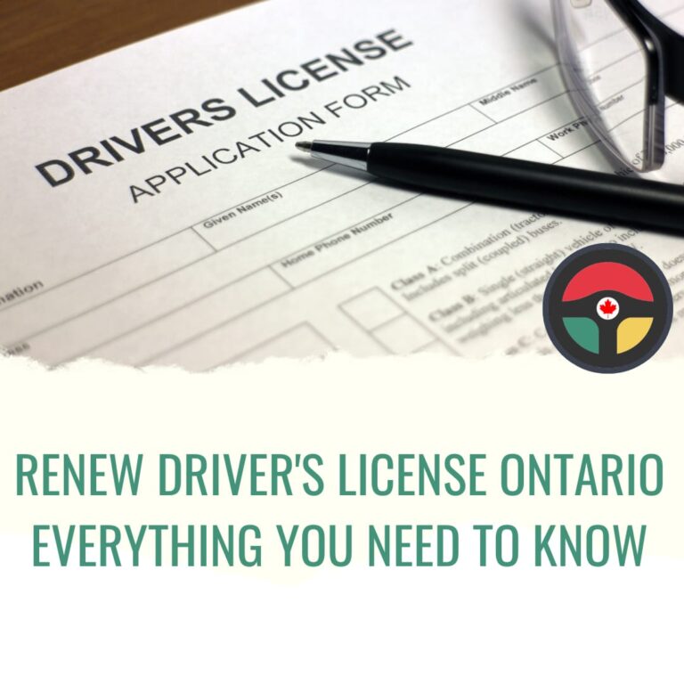 Renew Driver's License Ontario | Road Safety Canada