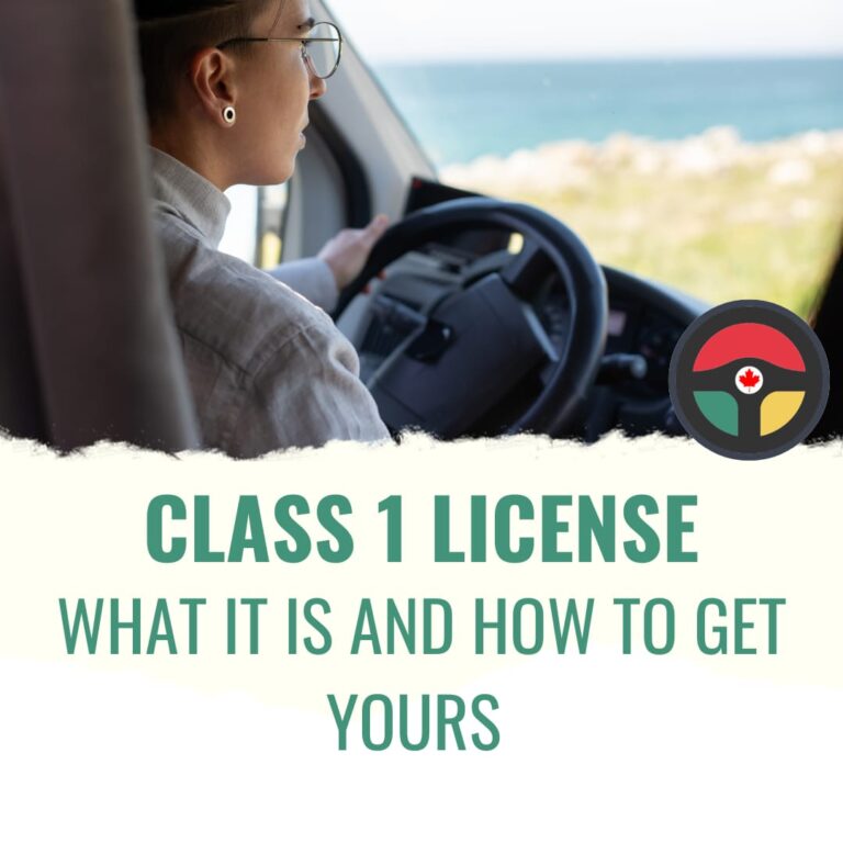 Class 1 License | What It Is and How to Get Yours | MTO Approved